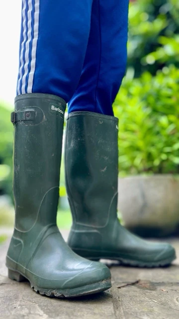 MEN'S VINTAGE BARBOUR Wellies £16.32 - PicClick UK