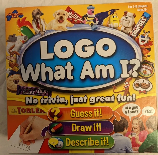 LOGO WHAT AM I? Board Game by Drumond Park 2012 | Complete. VGC. £5.75 ...