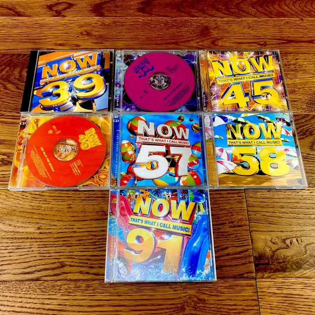 NOW THAT’S WHAT I Call Music CD Bundle Numbers 39 44 45 49 57 58 91 ...