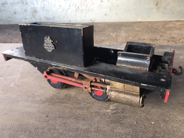 LIVE STEAM LOCOMOTIVE Tich 3 1/2" gauge model chassis parts Project For ...