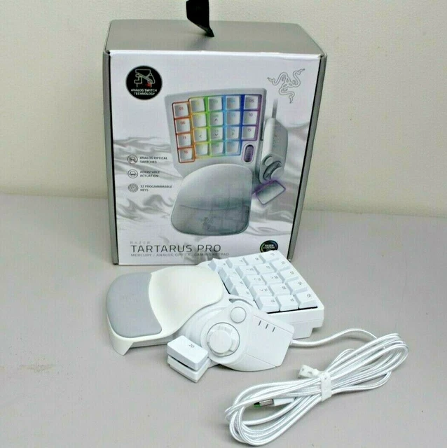 RAZER TARTARUS PRO Gaming Keypad Analog Optical Switches Programmable ...