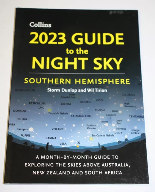 COLLINS 2023 GUIDE To The Night Sky Southern Hemisphere By Storm Dunlop $16.99 - PicClick AU