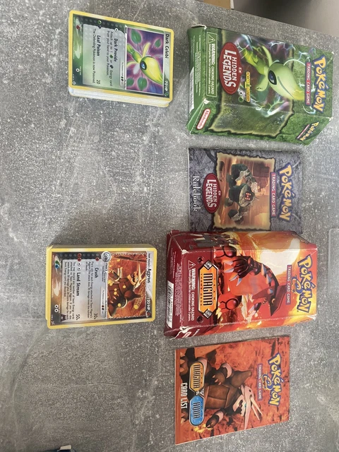 VINTAGE POKÉMON TCG EX Hidden Legends - Aqua & Magma Theme Deck ...
