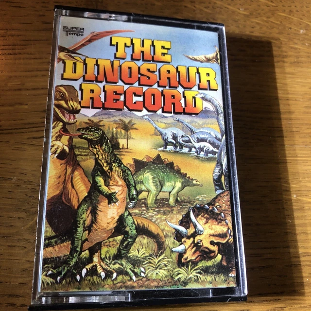 VERY RARE AUDIO Cassette - The Dinosaur Record By Mike And Chris Croft ...