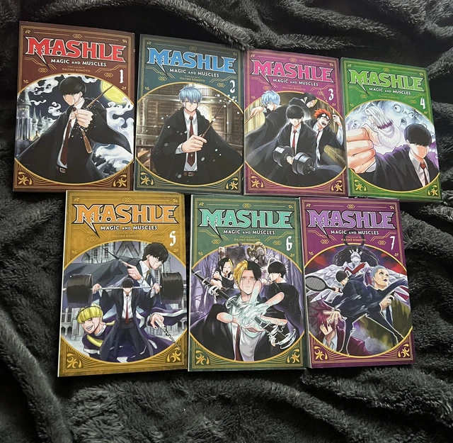 MASHLE MAGIC AND Muscles by Hajime Komoto Volumes 1-7 English Manga EUR ...