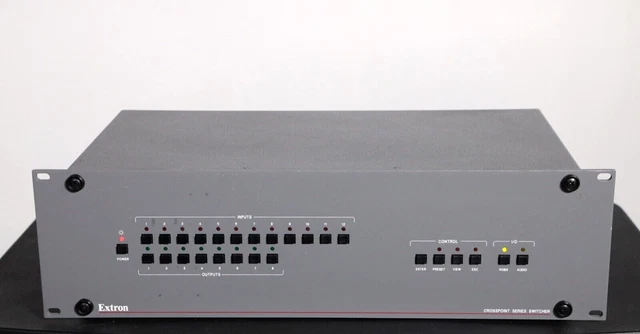 EXTRON CROSSPOINT SERIES Switcher 84 Series: 8 x 4 matrix HV $54.99 ...