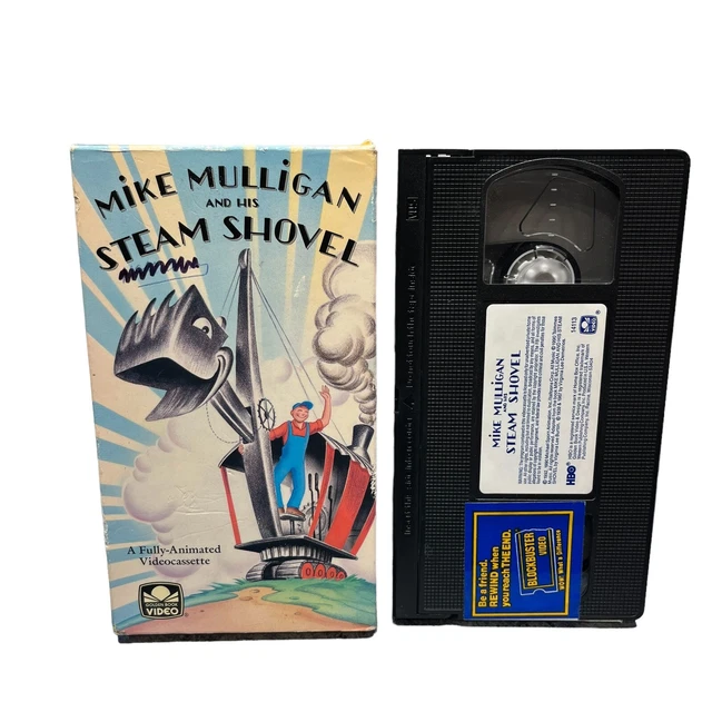MIKE MULLIGAN AND His Steam Shovel (VHS TAPE) ANIMATED VINTAGE RARE HBO ...