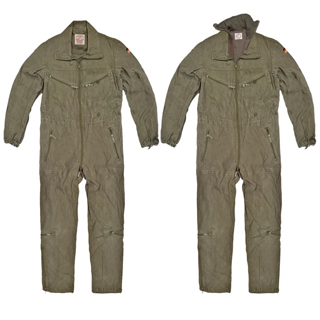 ARMY COVERALLS ORIGINAL German Bundeswehr Tank Suit Vintage Work Boiler ...