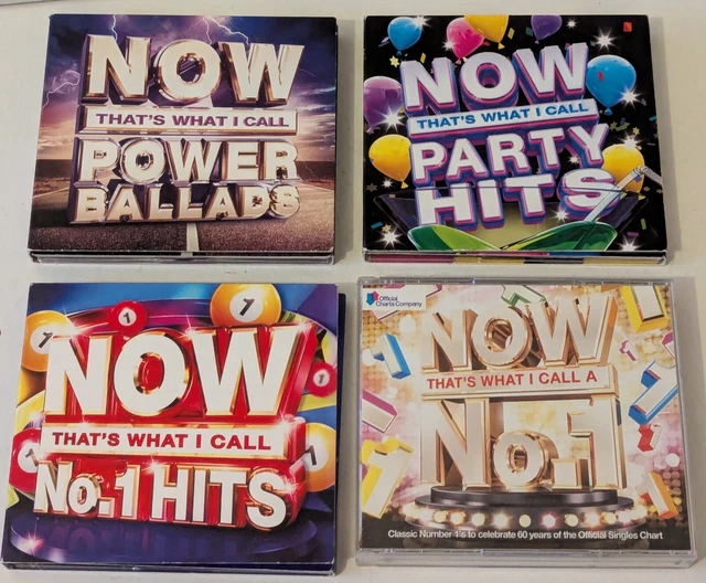 NOW THAT'S WHAT I Call Music 4 x CD Album Bundle on 12 CDs Please See ...