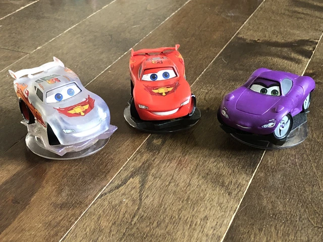 3-DISNEY INFINITY PIXAR Cars Lightning McQueen & Holley Shiftwell … $24 ...