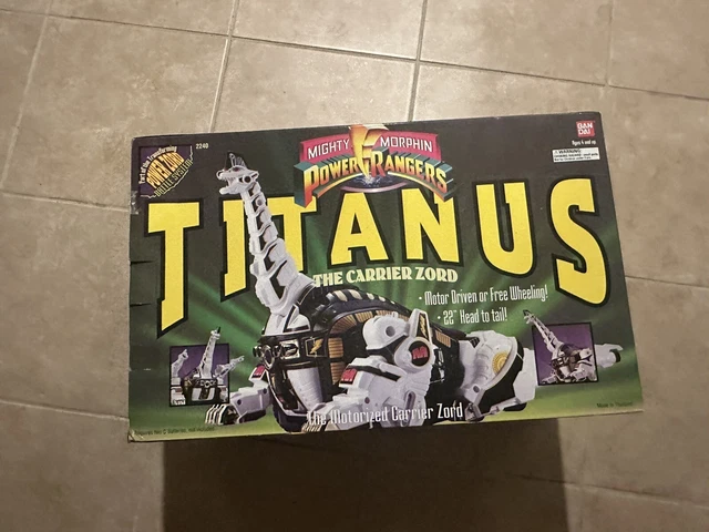 FIGURINE ARTICULÉE TITANUS Bandai Power Rangers Mighty Morphin Legacy ...
