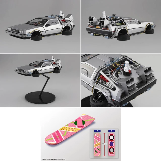 DELOREAN DMC 12 Time Machine Back to the Future II 1:24 Model Kit ...
