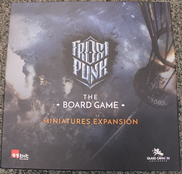 FROST PUNK THE Board Game MINIATURES EXPANSION Glass Cannon COMPLETE ...