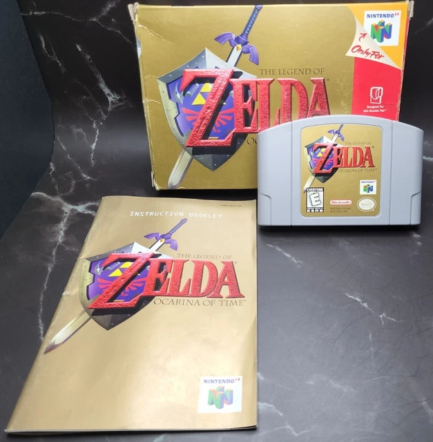 LEGEND OF ZELDA: Ocarina of Time ( Nintendo 64, 1998 ) EUR 86,22 ...