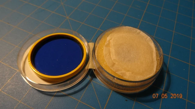 MICROSCOPE CARL ZEISS FILTER BLUE Konversions 31.8mm Dia. EUR 41,76 ...