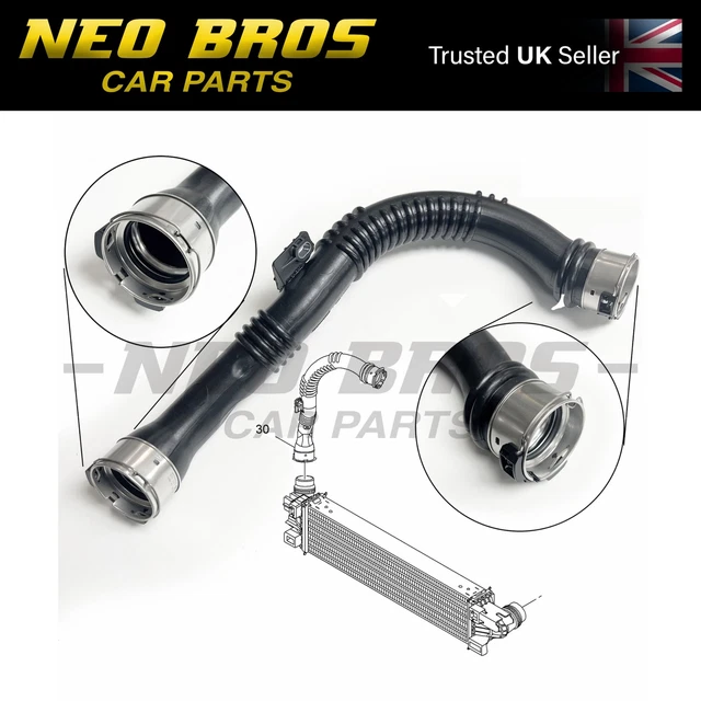 OE TURBO BOOST Intercooler Hose Vauxhall Vivaro Renault Trafic 1.6 ...