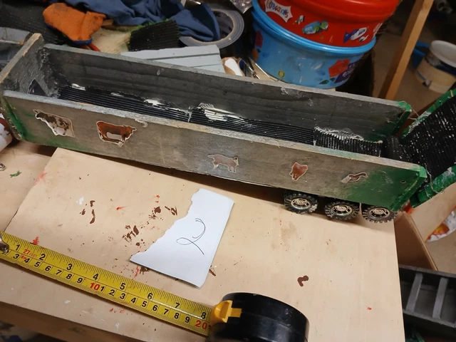 CATTLE SHEEP PIGS, TOY Trailer FOR HAULAGE NO TRUCK . 2 Study Pictures ...