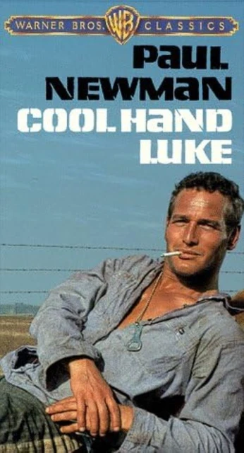 COOL HAND LUKE, Good VHS, Paul Newman, George Kennedy, J.D, Stuart ...
