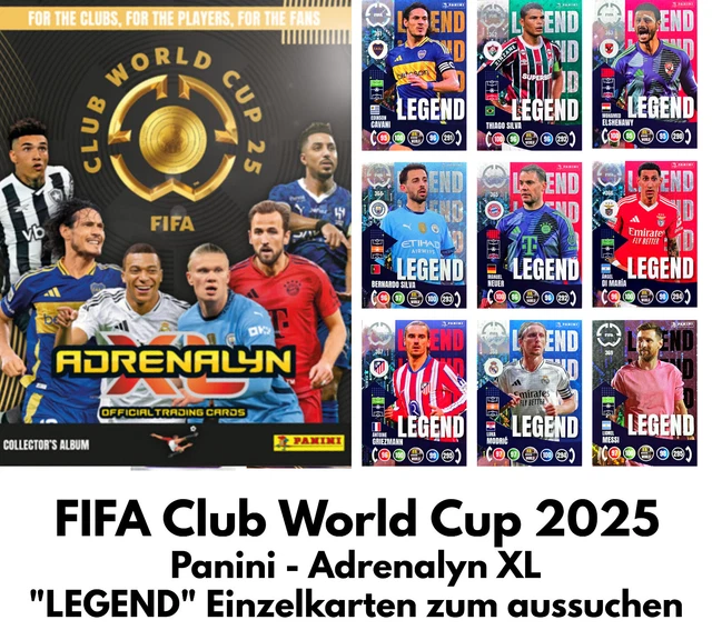 PANINI - FIFA Club World Cup 2025 - Adrenalyn XL - LEGEND #361-369 - WM ...