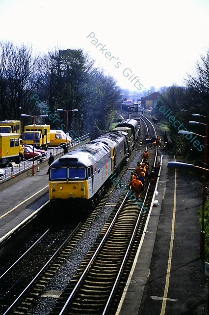 35MM RAILWAY SLIDE Diesel Electric Locomotive 47317 & 50007 (RB35) £3. ...