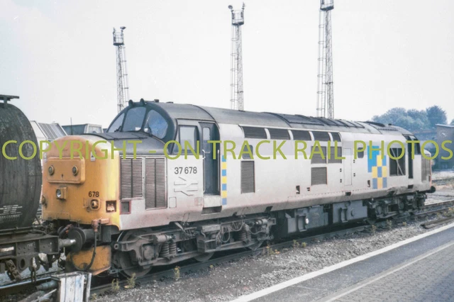 UK RAILWAY PHOTOGRAPH Of Class 37 37678. Rm37-2242 £1.70 - PicClick UK