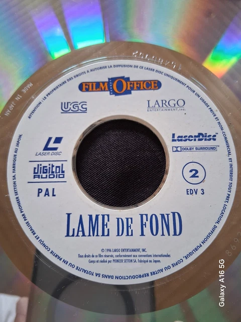 LASERDISC 📀 JEFF BRIDGES 📀 LAME DE FOND 📀 ( PAL ) 1 disque EUR 1,00 ...