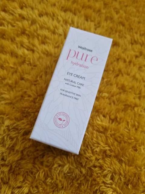 WAITROSE PURE HYDRATION Eye Cream 15ml X2 Boxes £2.49 - PicClick UK
