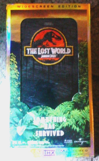 JURASSIC PARK THE Lost World VHS Widescreen Hologram card included £4.70 - PicClick UK