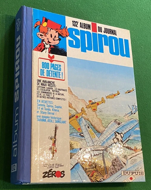 RELIURE RECUEIL ALBUM du journal SPIROU N° 132 - 1974 - Très Bel Etat EUR 30,00 - PicClick FR