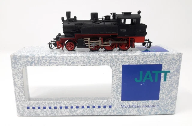 JATT MODELLEISENBAHN MODELLBAHN Lok TT Dampflok BR 91 660 BW Dresden DR ...
