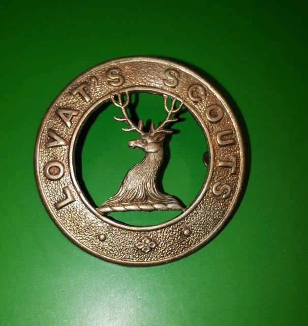 ORIGINAL WW2 THE Lovat Scouts British Army Cap Badge £7.49 - PicClick UK