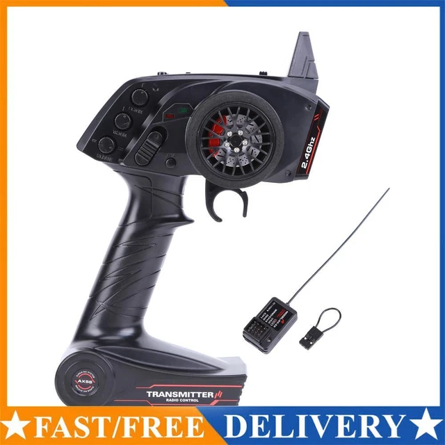 AUSTAR 3 CHANNEL 2.4GHz Remote Control Transmitter with Receiver for RC ...