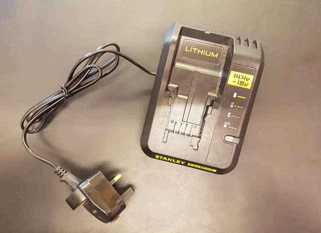 GENUINE STANLEY FATMAX 14.4 18V Li-Ion Lithium Charger FMC692L FMC660 ...