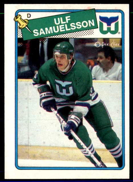 1988-89 BALEINIERS O-PEE-CHEE Ulf Samuelsson Hartford #136 EUR 1,91 ...
