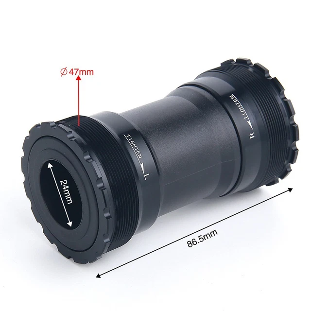 ESSENTIAL T47 24 Bicycle Bottom Bracket with Seal Bearing for Enhanced ...