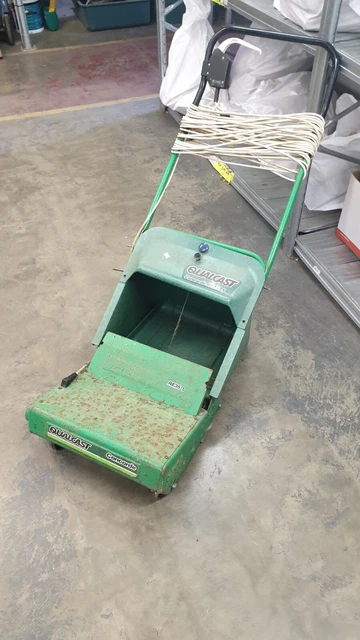 QUALCAST CONCORDE RE35 DL Electric Lawn Rake Used Acceptable Condition ...