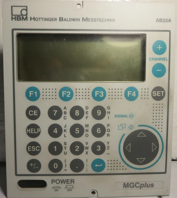 HBM AB22A DISPLAY for MGCplus £1,113.59 - PicClick UK