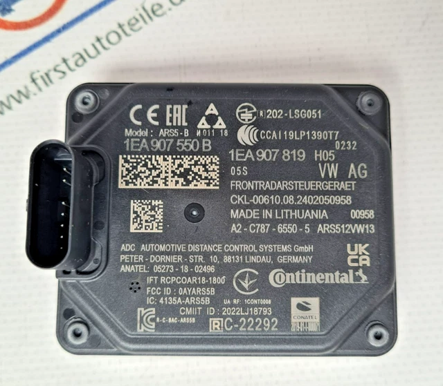 ORIGINAL VW RADARSENSOR ID3 ID4 ID7 ID BUZZ Audi Q4 e-tron Cupra Born ...