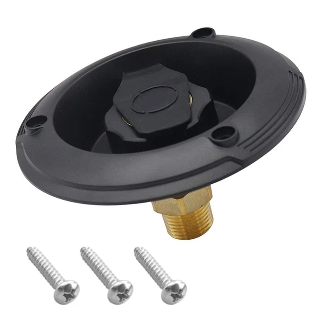 CAMPING SETUP BRASS Check Valve Backflow Prevention Dust Protective Cap ...