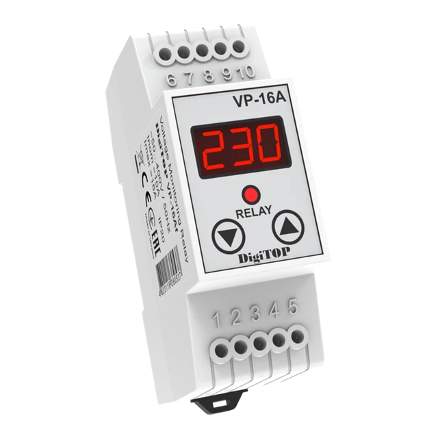 VOLTAGE MONITORING RELAY DigiTOP VP-16Af EUR 38,64 - PicClick DE