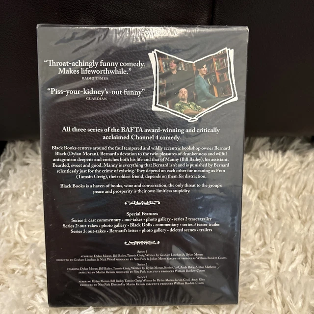 BLACK BOOKS: SERIES 1-3 [15] DVD Box Set EUR 10,00 - PicClick IT
