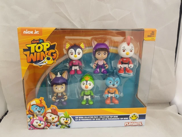 PLAYSKOOL TOP WING 6 Character Collection Pack Nickelodeon Figures ...