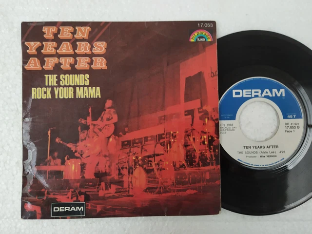 TEN YEARS AFTER - The Sounds / Rock Your Mama - Deram - 17,053 B £15.40 ...