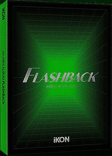 IKON FLASHBACK 4TH Mini Album PHOTO BOOK Ver B VER CD+PhotoBook+14 Card ...