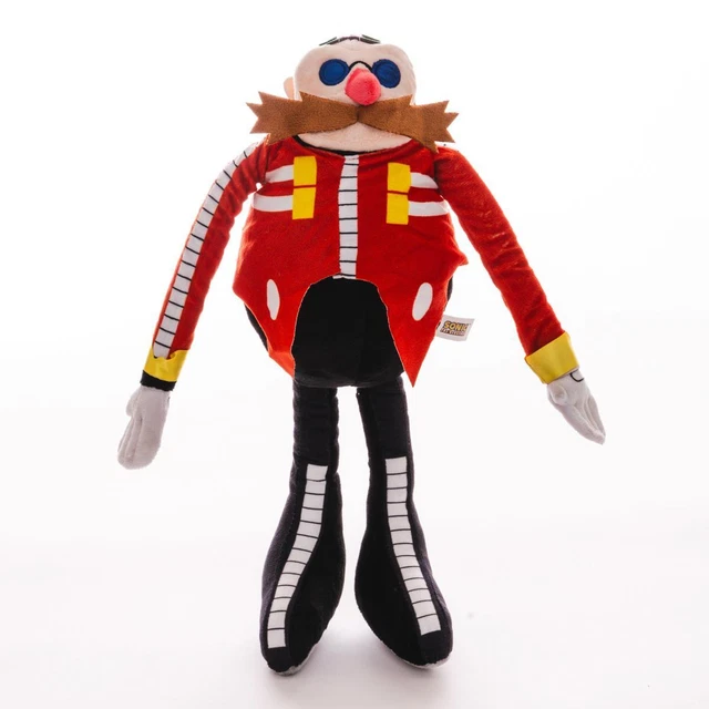 SONIC THE HEDGEHOG Dr. Eggman 30cm Plüsch Robotnik Game Merch Stofftier ...