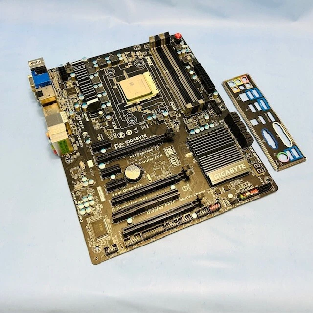 GIGABYTE GA-F2A85X-UP4 SOCKET FM2 DDR3 Motherboard with AMD A8-5600 CPU ...