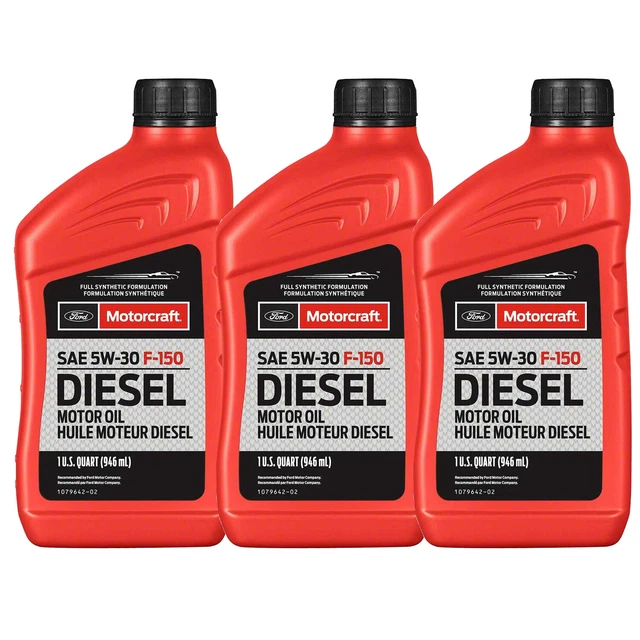 MOTORCRAFT OEM FULL Synthetic Motor Oil SAE 5W-30 - 4 Quart £50.64 ...