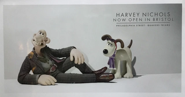 2008 RARE WALLACE And Gromit LARGE FINE ART Print 11 / 630 £399.99 ...