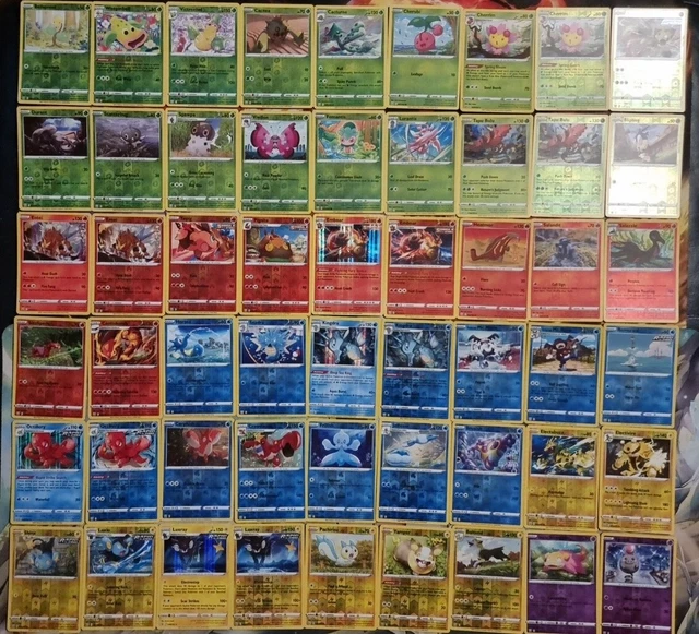POKEMON CARD BATTLE Styles Complete base Reverse & Holo master Set ...