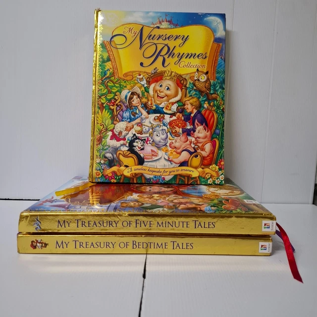MY NURSERY RHYMES, Bedtime Tales, My Treasury Of Five Minute Tales ...